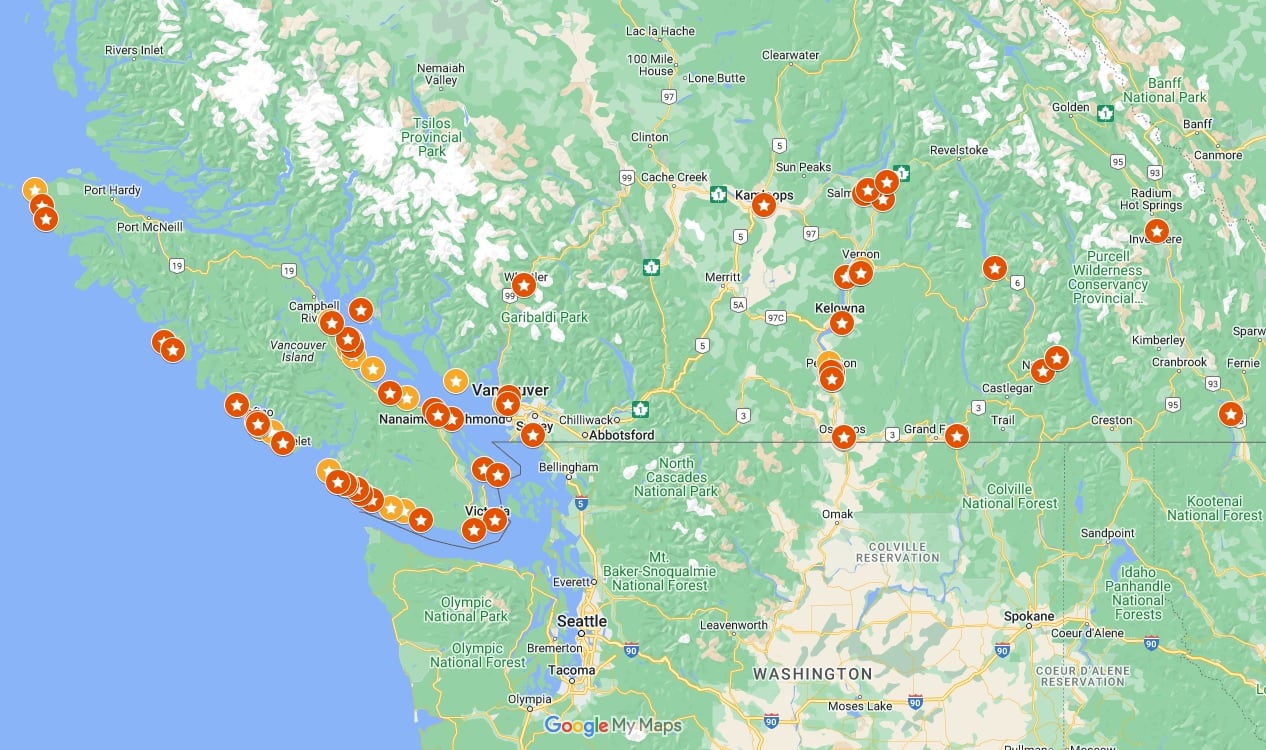 7 of the Best Beaches in British Columbia, Canada