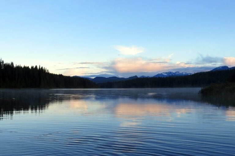 Paddling the Sayward Forest Canoe Circuit, Vancouver Island