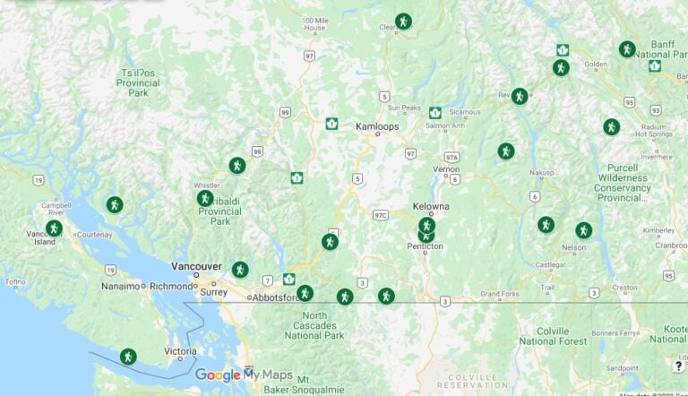 25 of the Best Overnight / First Time Backpacking Trips in BC, Canada