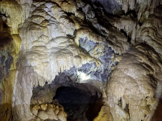 Exploring Rat's Nest Cave with Canmore Cave Tours | Off Track Travel