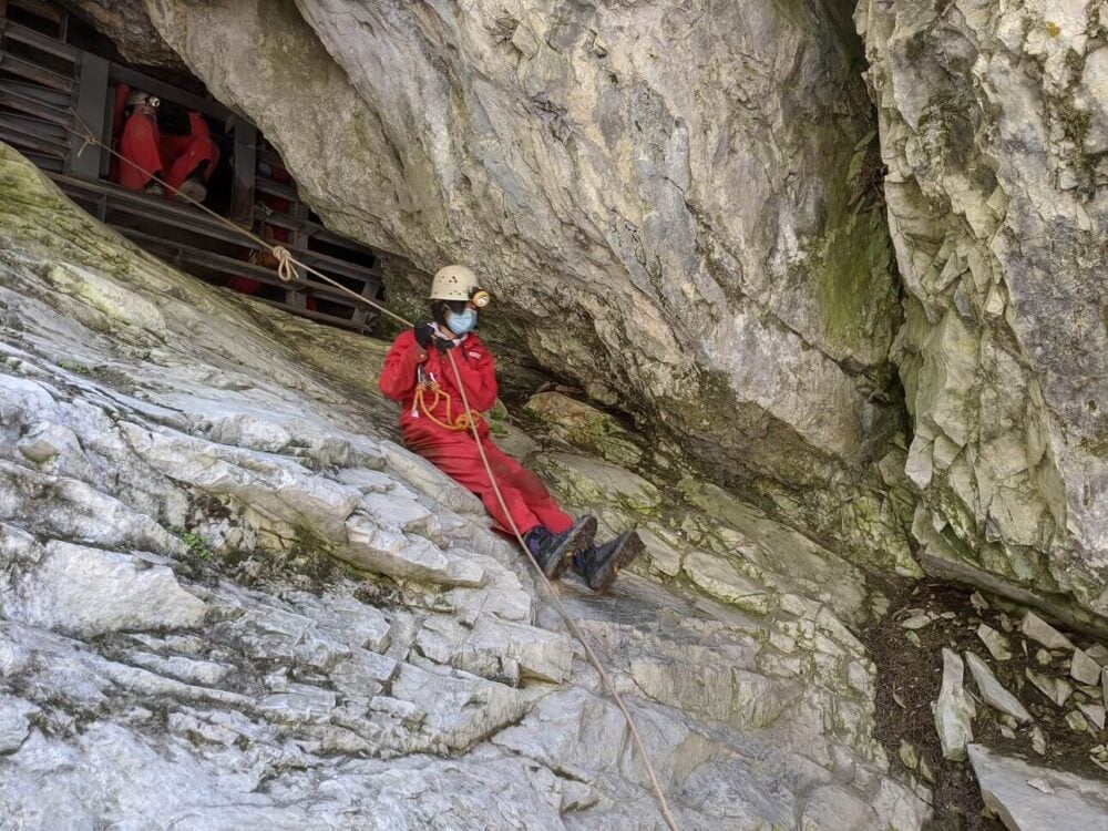 Exploring Rat's Nest Cave with Canmore Cave Tours | Off Track Travel