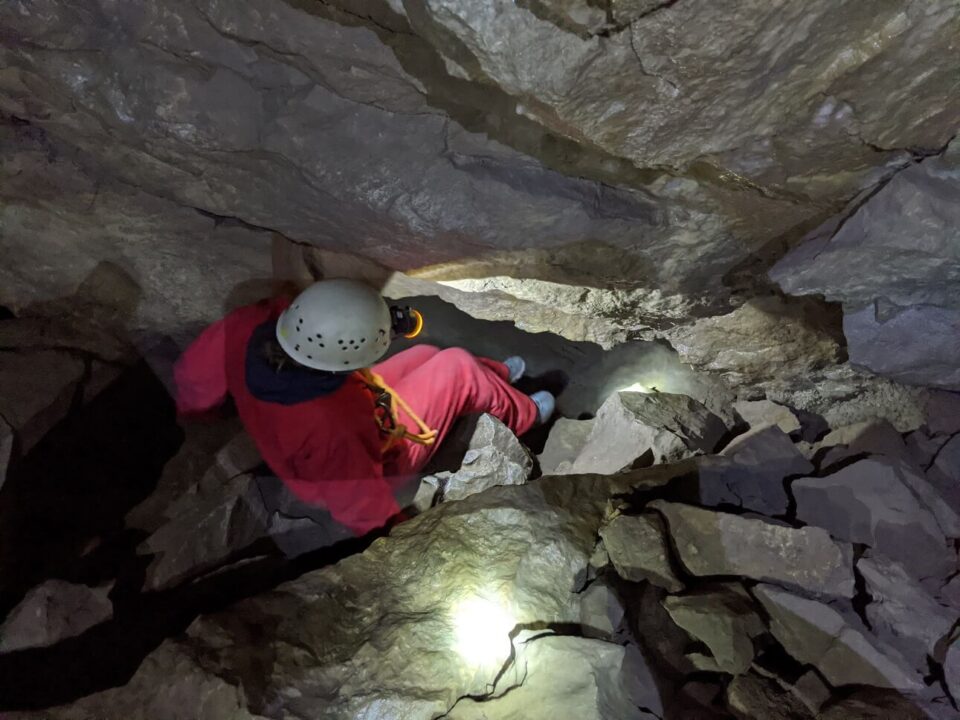 Exploring Rat's Nest Cave with Canmore Cave Tours | Off Track Travel