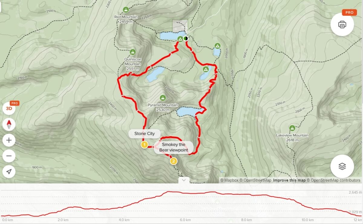 Hiking the Rim Trail in Cathedral Provincial Park, British Columbia
